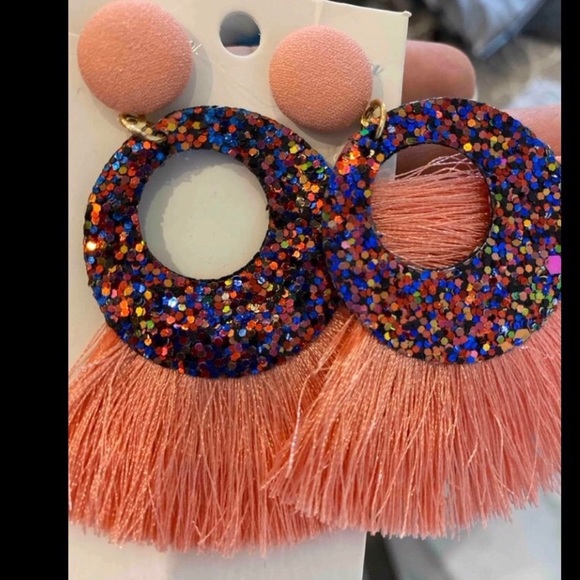 The Balanced Lotus | Jewelry | 525 Boho Dazzling Tassel Fringe Pink ...